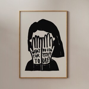 Motivational Poster, Inspiring Wall Art, Funky Wall Art, Quote Wall Art ...