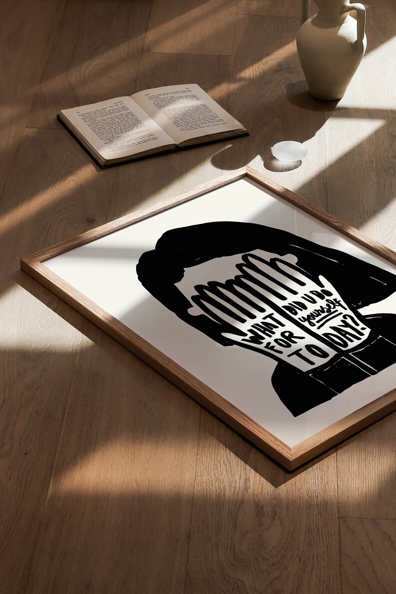 Motivational Poster Inspiring Wall Art Funky Wall Art Quote - Etsy