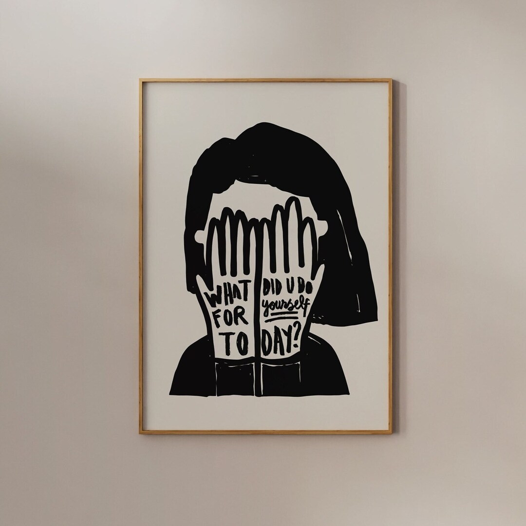 Motivational Poster Inspiring Wall Art Funky Wall Art Quote - Etsy