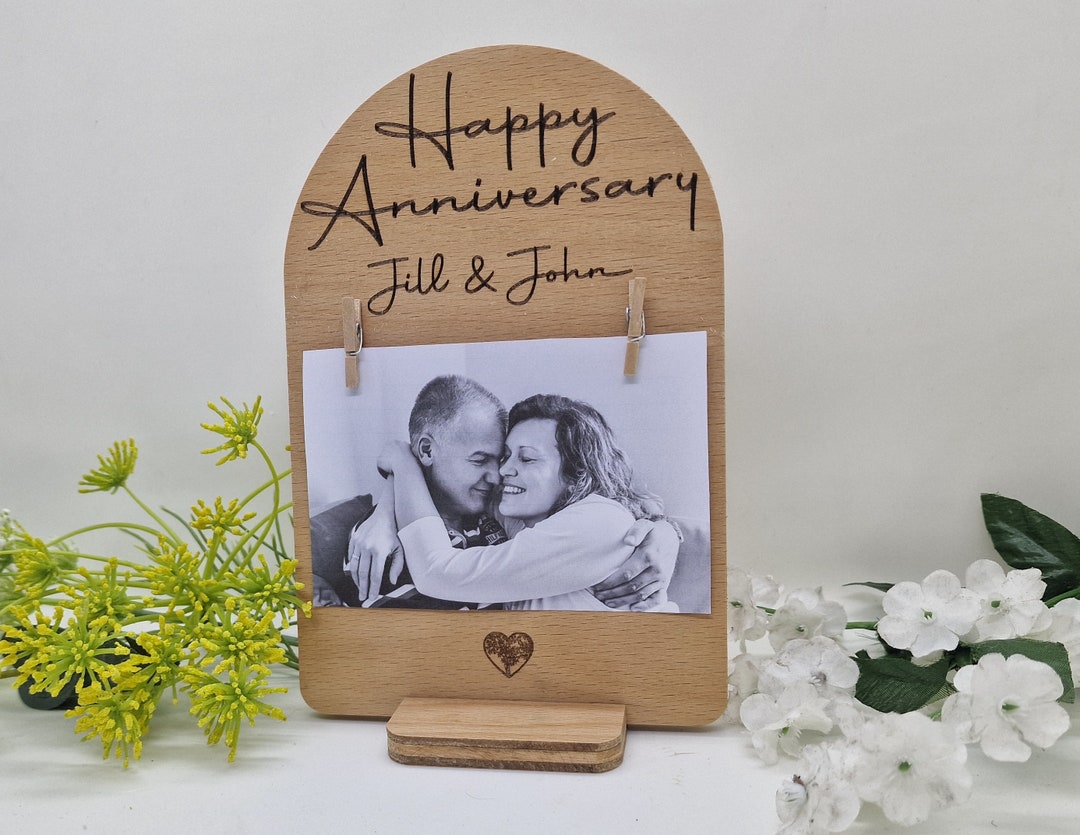 Personalized Anniversary | Anniversary Gift | Anniversary Card ...