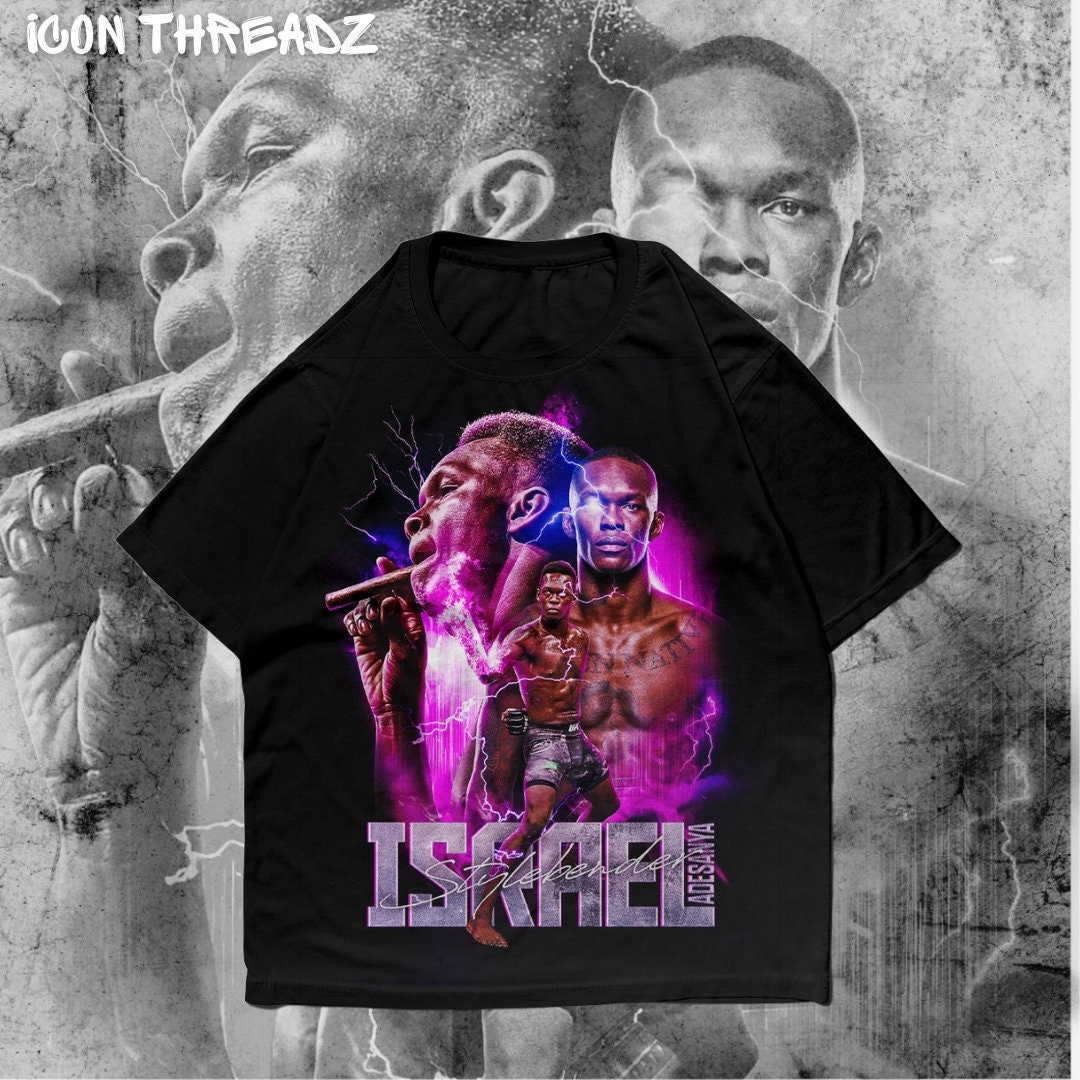 The Last Style Bender - Israel Adesanya Vintage T-shirt - Etsy