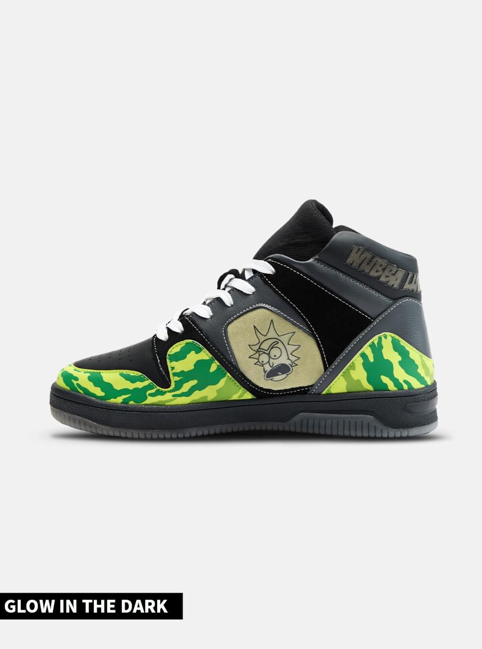 Rick and Morty: Aw Geez OG Sneakers for Men Premium Official Merch - Etsy