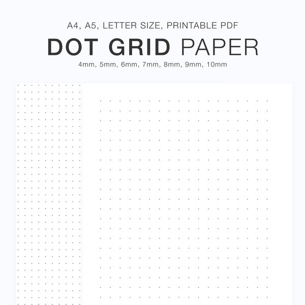 Grid Paper 7mm - Etsy