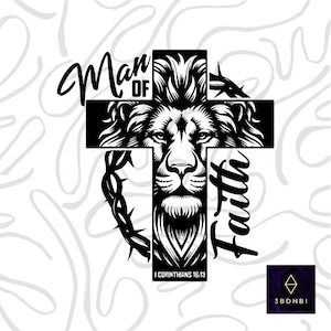 Man of Faith Svg, Religious Svg, God Svg, Jesus Svg, Cross SVG ...
