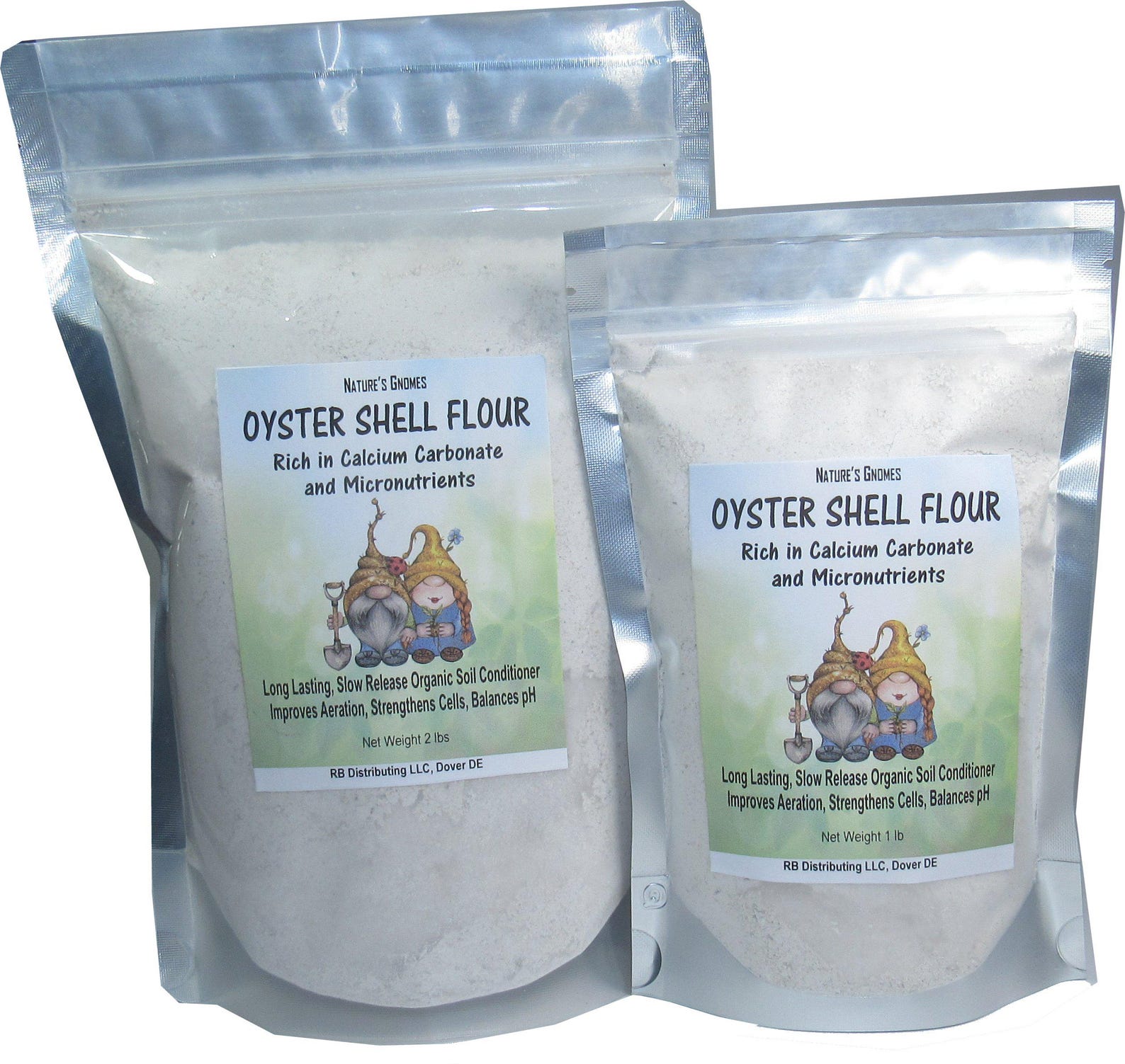 OYSTER SHELL FLOUR Organic Natural Fertilizer Chitin Feed for Healthy ...
