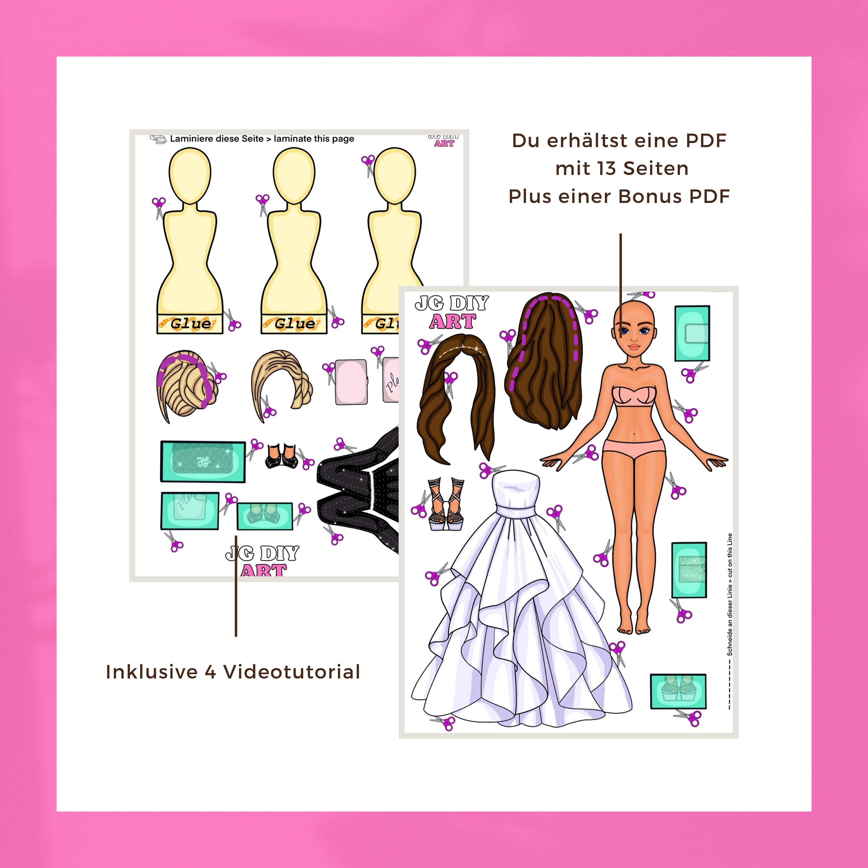 My First Paperbook Printable PDF File for Children's Paper Craft ...