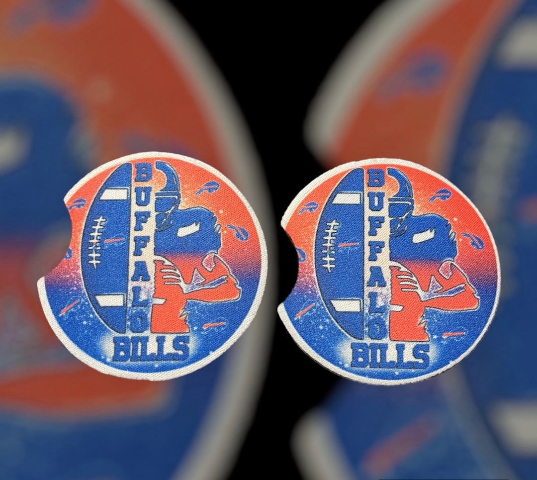 Buffalo Bills Car Coaster - Etsy