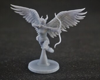 Erinyes Devil Mini DND Pathfinder Dungeons & Dragons RPG Tabletop ...