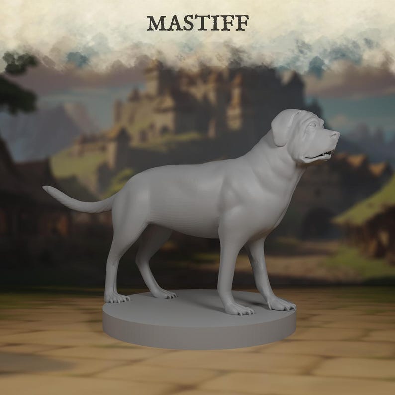 Dog Miniatures | Mastiff | Labradoodle | Pug | Corgi | Irish Wolfhound ...