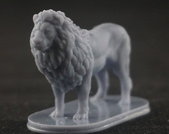Carac, Winged Lion Miniature - Etsy