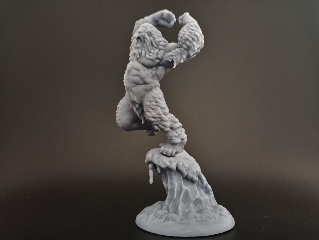 Abominable Yeti Miniature - Etsy