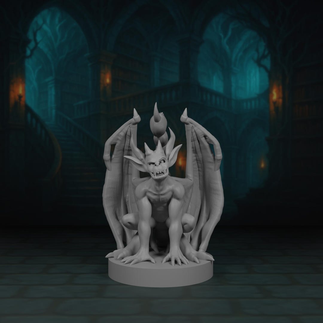 Imp Miniature: Warlock Familiar for Dnd and Other Rpgs - Etsy