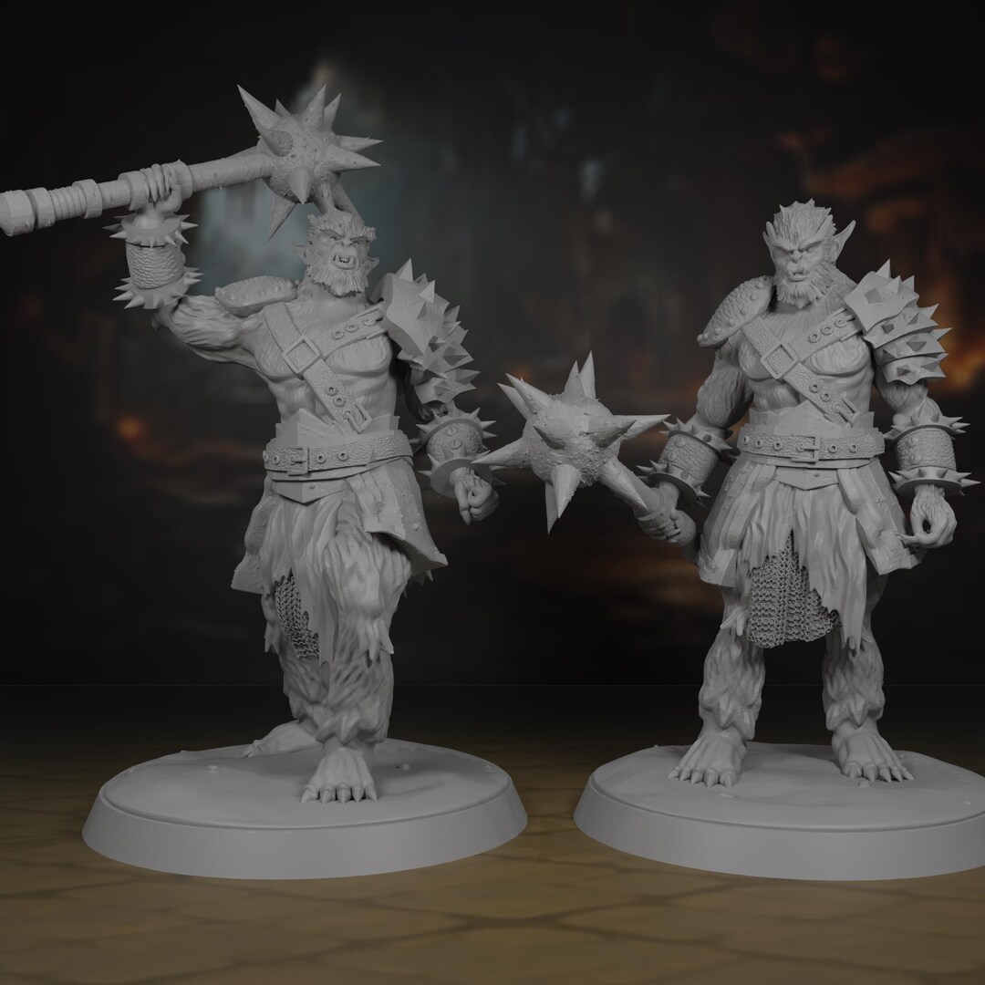 Bugbears Miniature Set for Dnd and Other Rpgs - Etsy