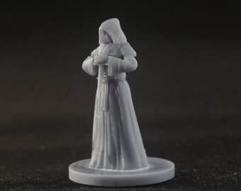 Cultist V4 Premium Dnd Miniature Mini Warrior Sanded & Primed Resin 3D ...