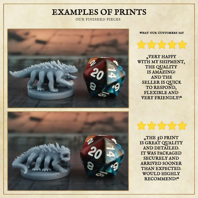 Basilisk Miniatures / Dnd Monstrosity Figures for Dnd and Other Rpgs ...