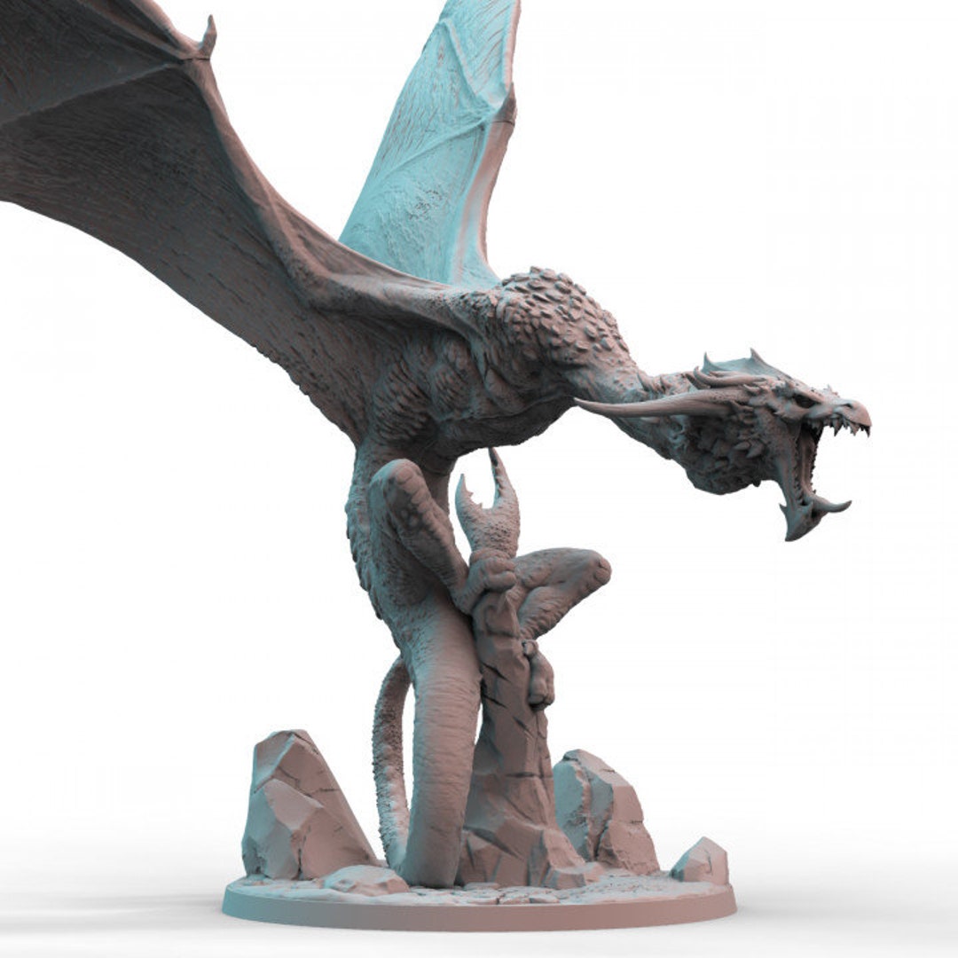 Wyvern Miniatur Available in Two Looks - Etsy