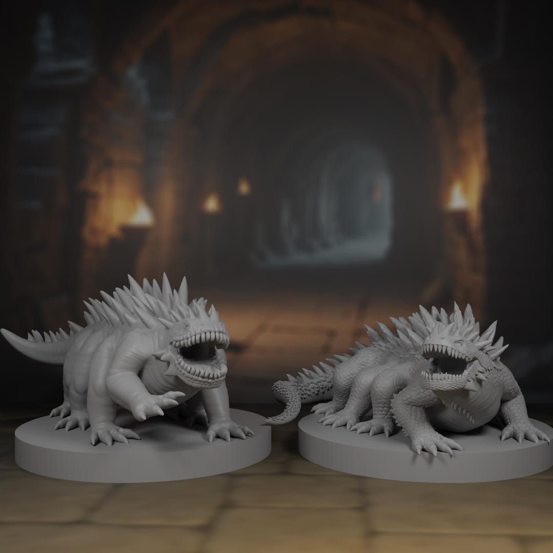 Basilisk Miniatures / Dnd Monstrosity Figures for Dnd and Other Rpgs ...