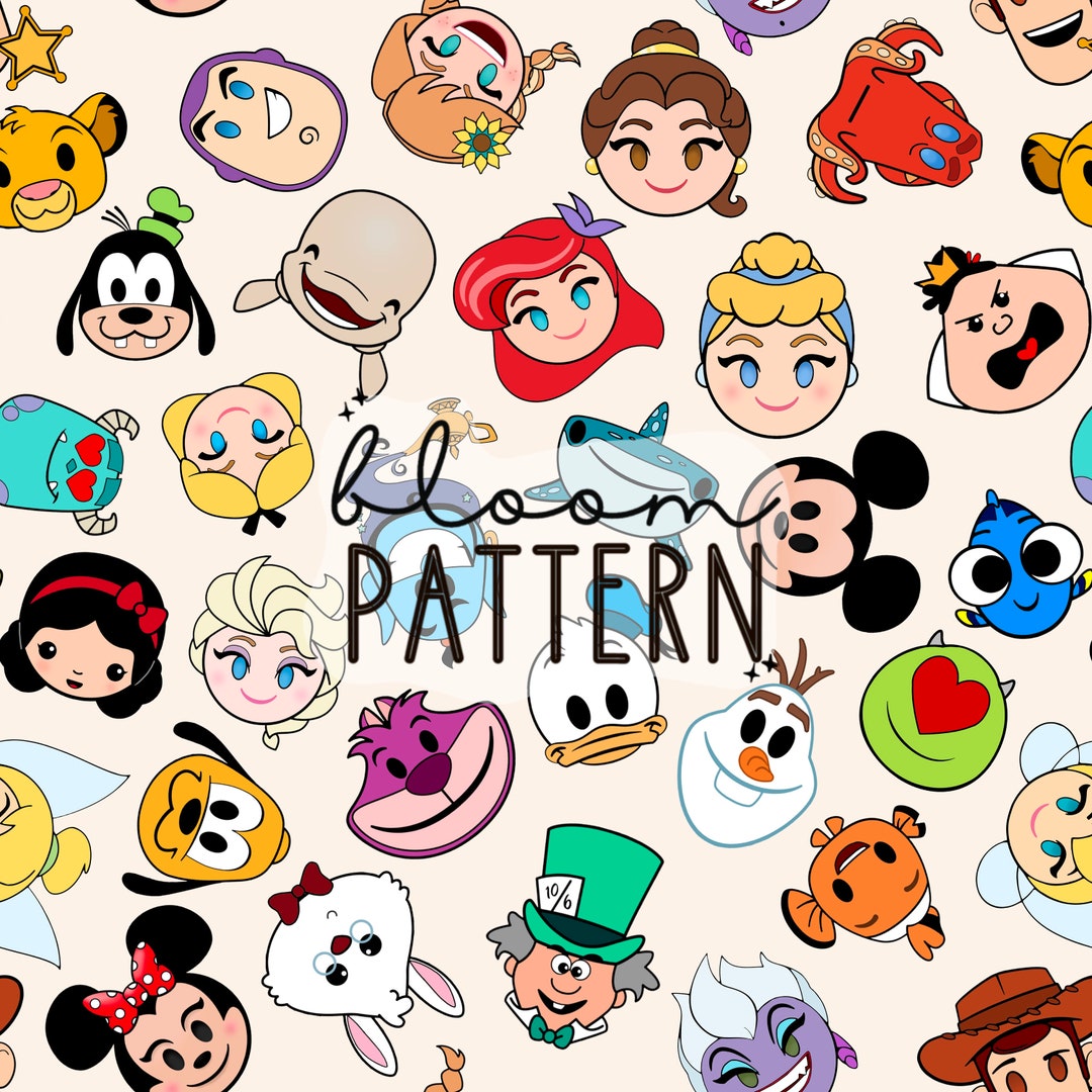 Princess Seamless Pattern, Mermaid Seamless Pattern, Beauty Magical ...