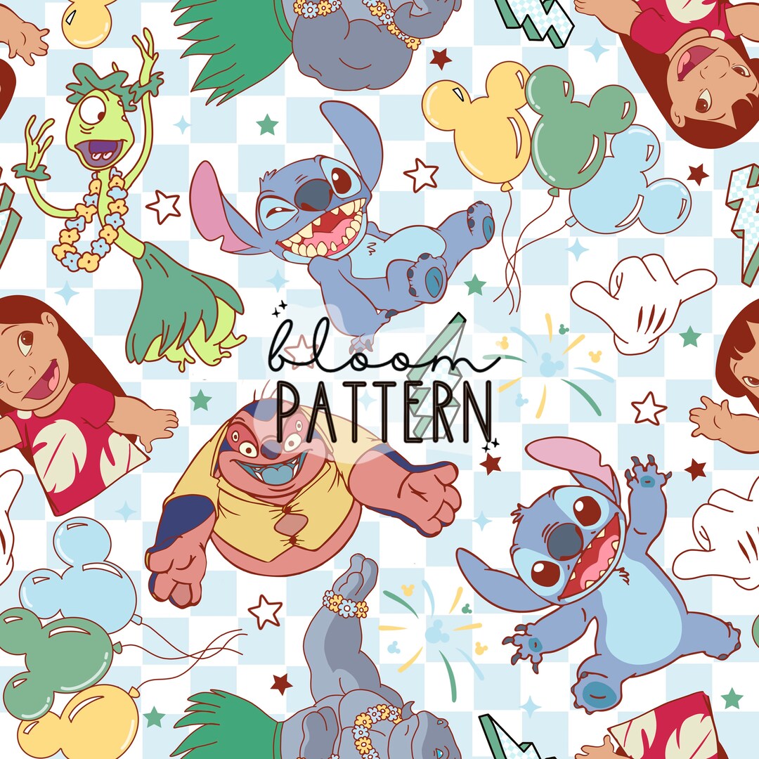 Spring Boy Seamless Pattern, Retro Seamless Pattern, Digital Download ...