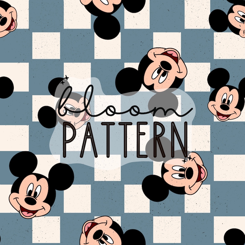 Mickey Pattern - Etsy