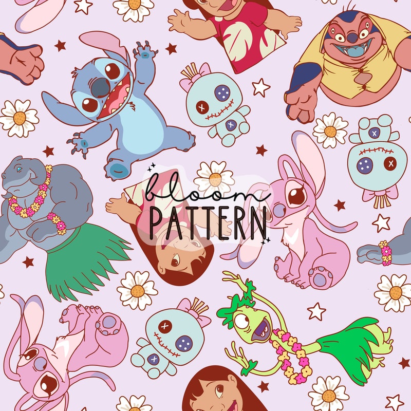 Lilo and Stitch Flowers - Etsy