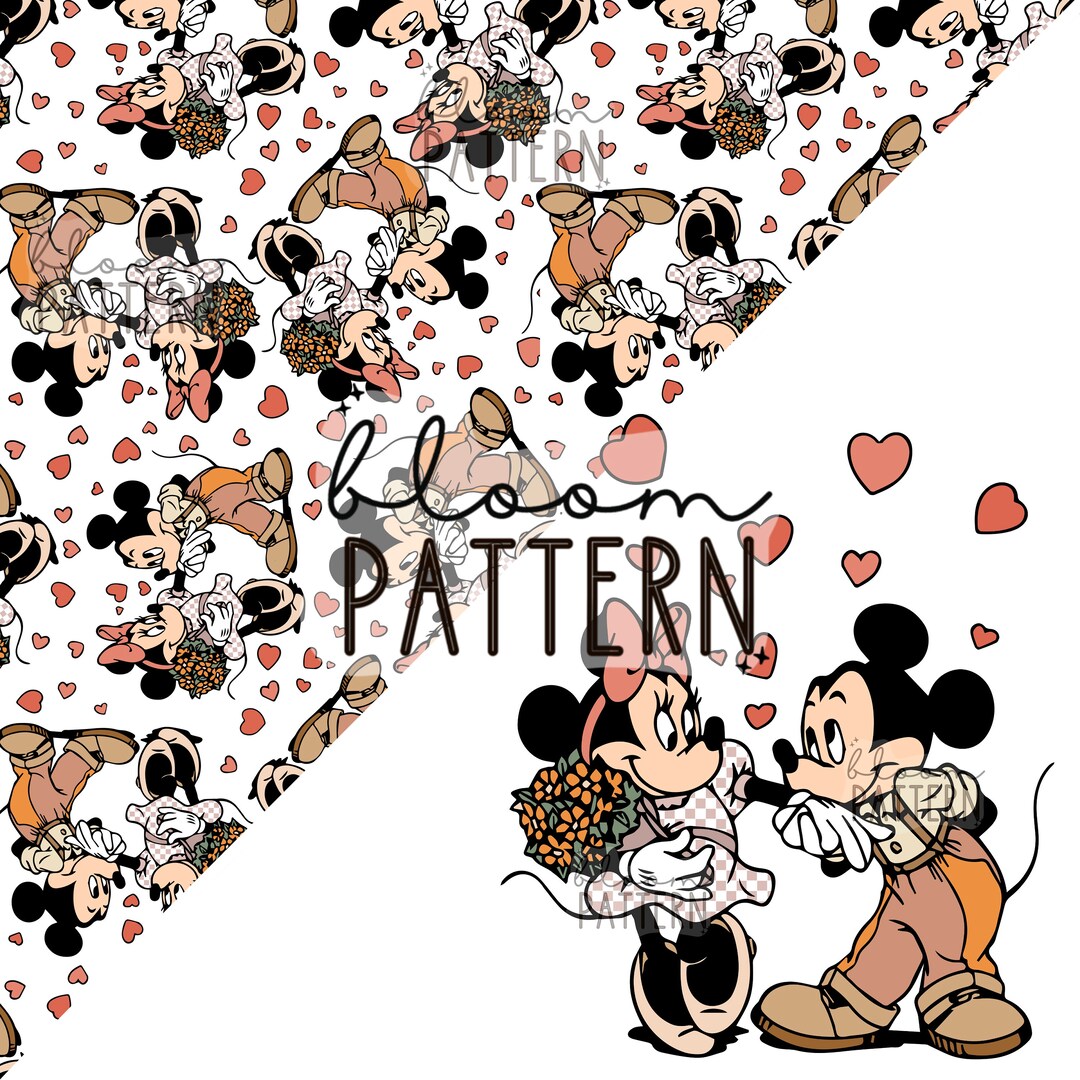 Bundle Valentines Day Seamless Pattern, Magical Valentines Day Pattern ...