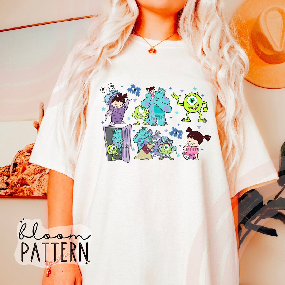 Monster Sublimation Design, Cartoon PNG T Shirt Design, Monsters Check ...