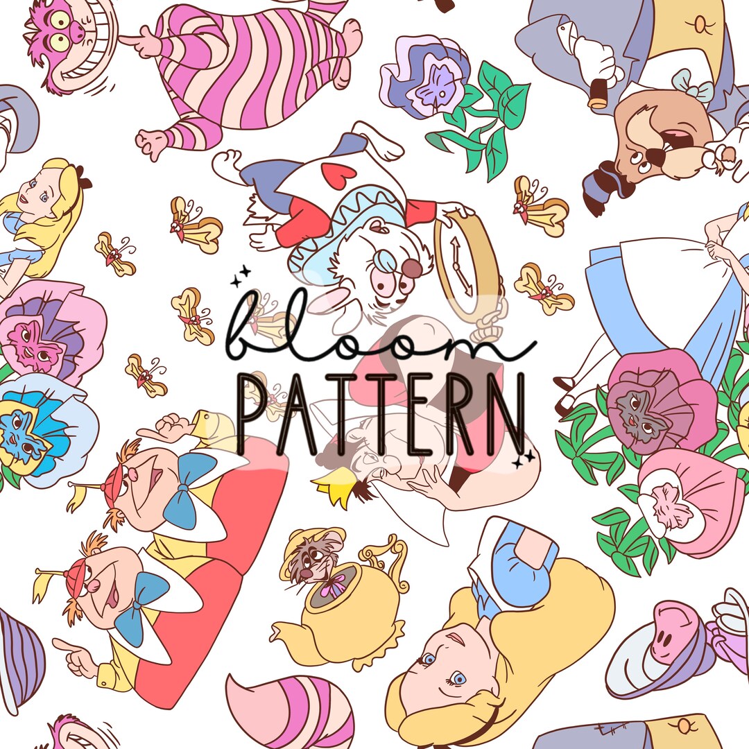 Magical Seamless Pattern, Magical World Seamless Digital Design ...