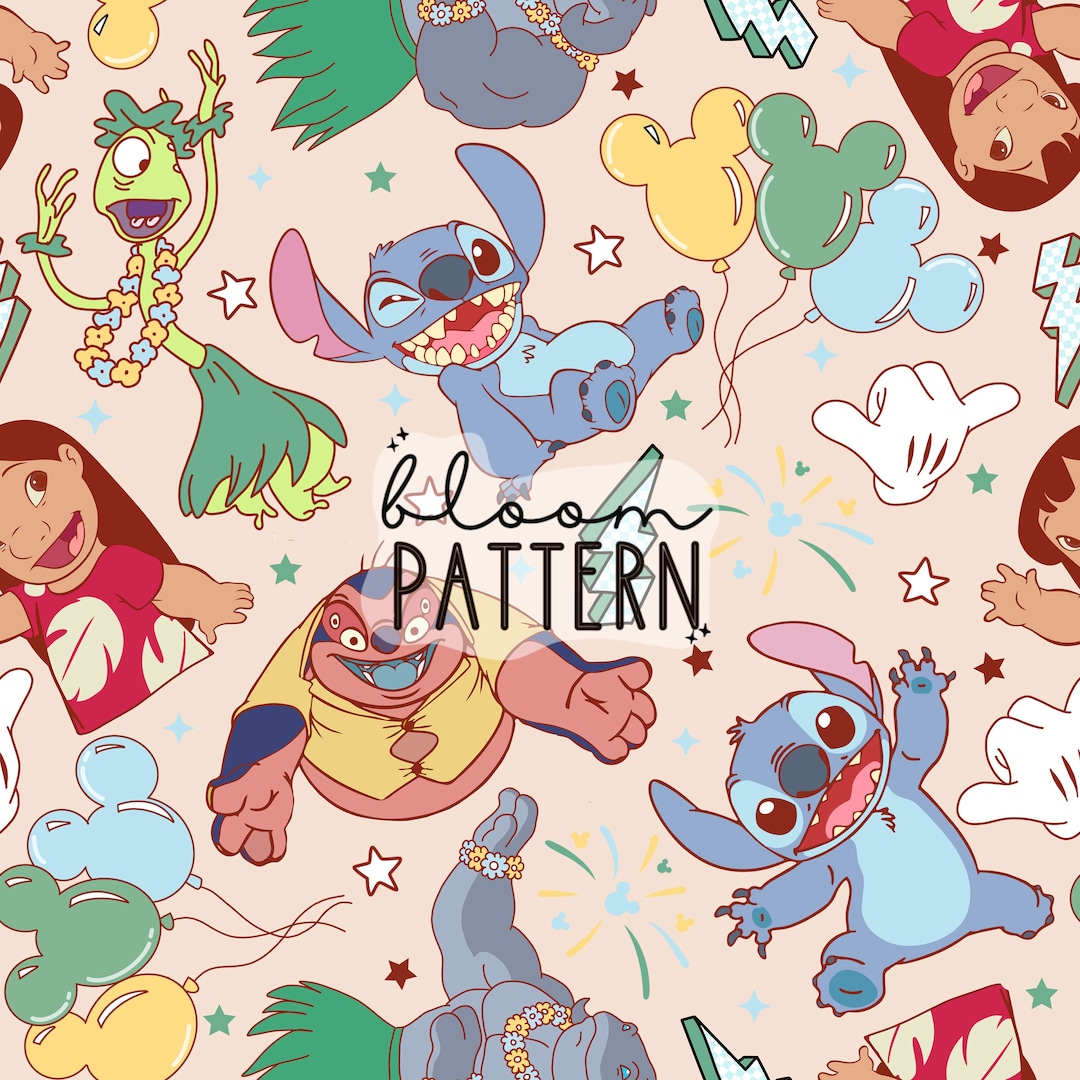 Spring Boy Seamless Pattern, Retro Seamless Pattern, Digital Download ...