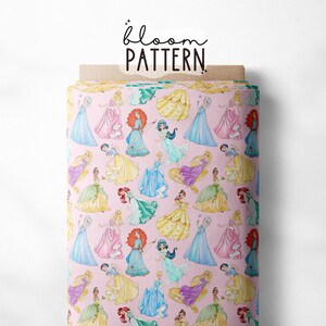Magical Princess Aquarela Flower Seamless Pattern, Magical World Spring ...