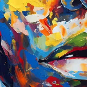 Inner Turmoil in Color Printable, Digital Download, Poster Print ...