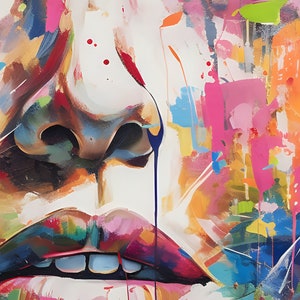 Inner Turmoil in Color Printable, Digital Download, Poster Print ...