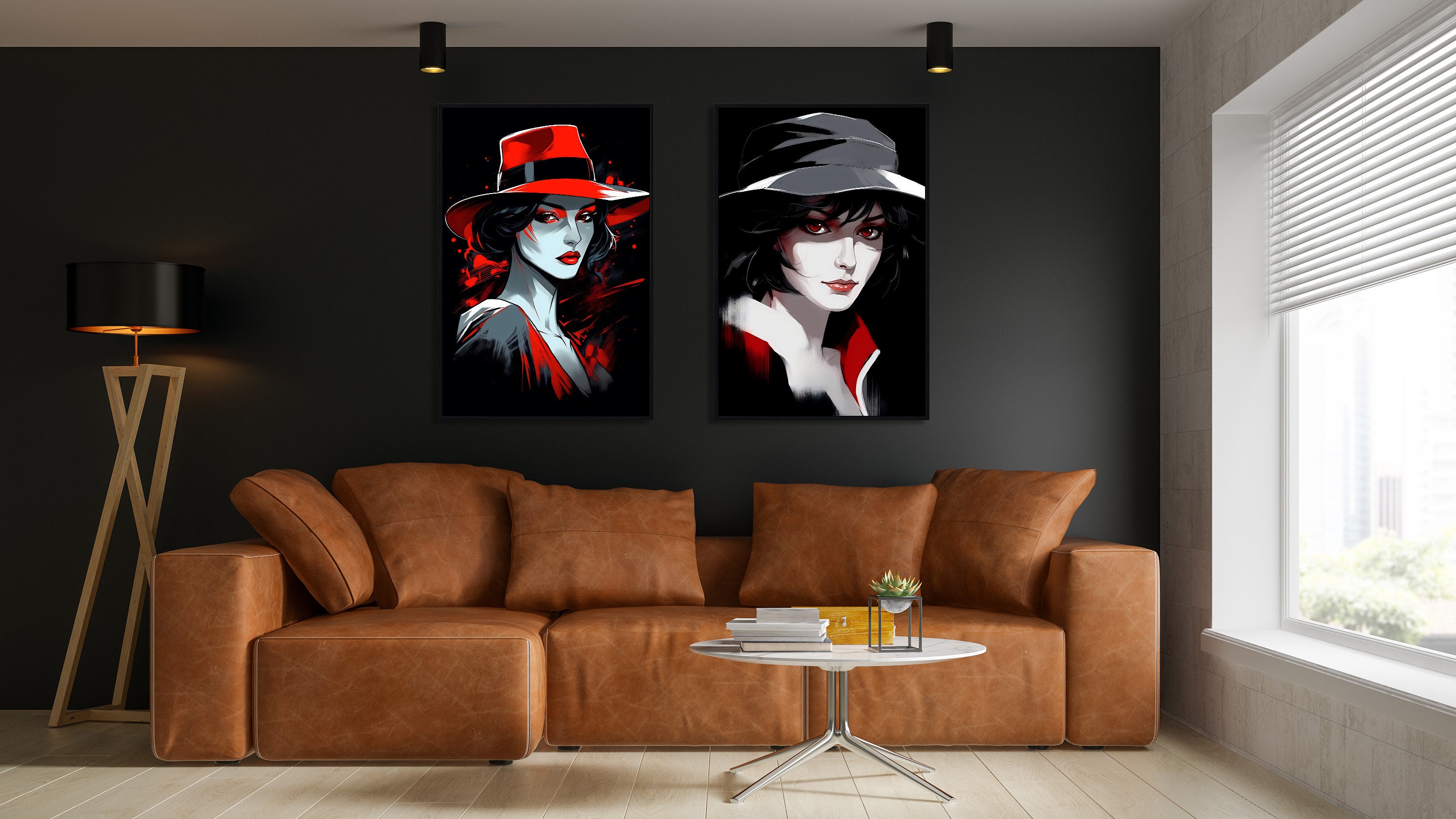 Red Hat Girl Printable, Digital Download Poster Print, Wall Art, Gift ...