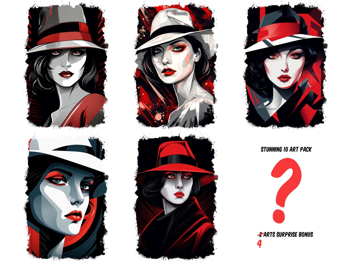 Red Hat Girl Printable, Digital Download Poster Print, Wall Art, Gift ...