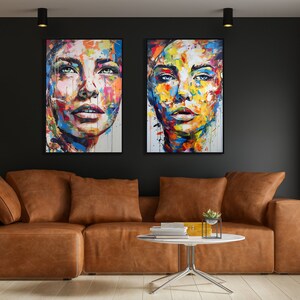 Inner Turmoil in Color Printable, Digital Download, Poster Print ...