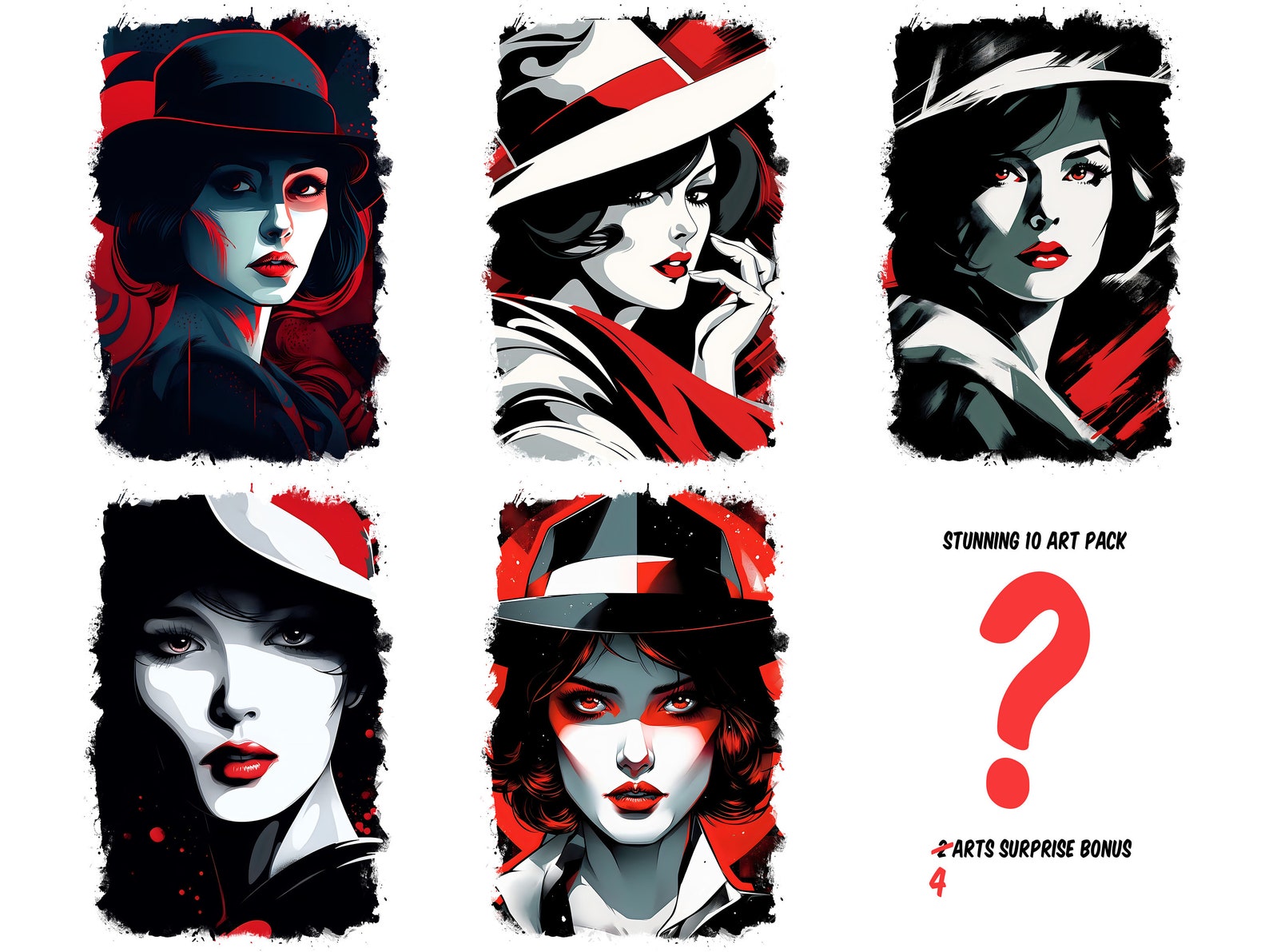 Red Hat Girl Printable, Digital Download Poster Print, Wall Art, Gift ...