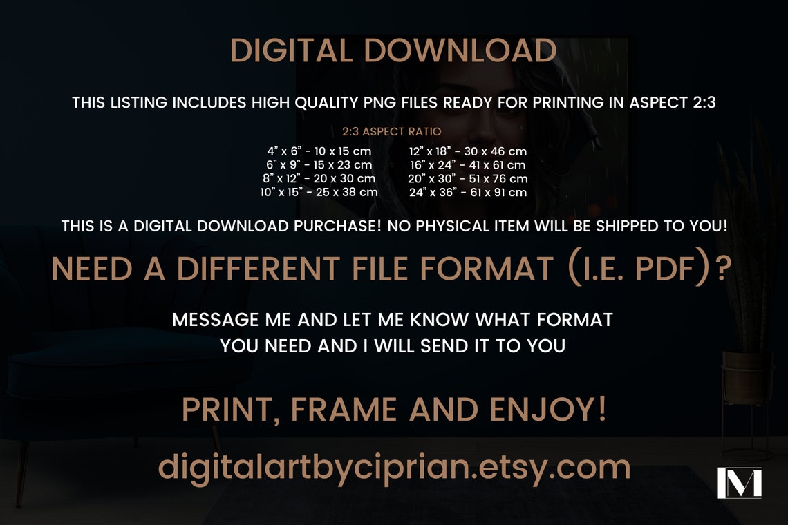 Inner Turmoil in Color Printable, Digital Download, Poster Print ...