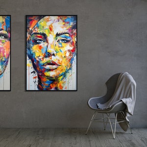 Inner Turmoil in Color Printable, Digital Download, Poster Print ...