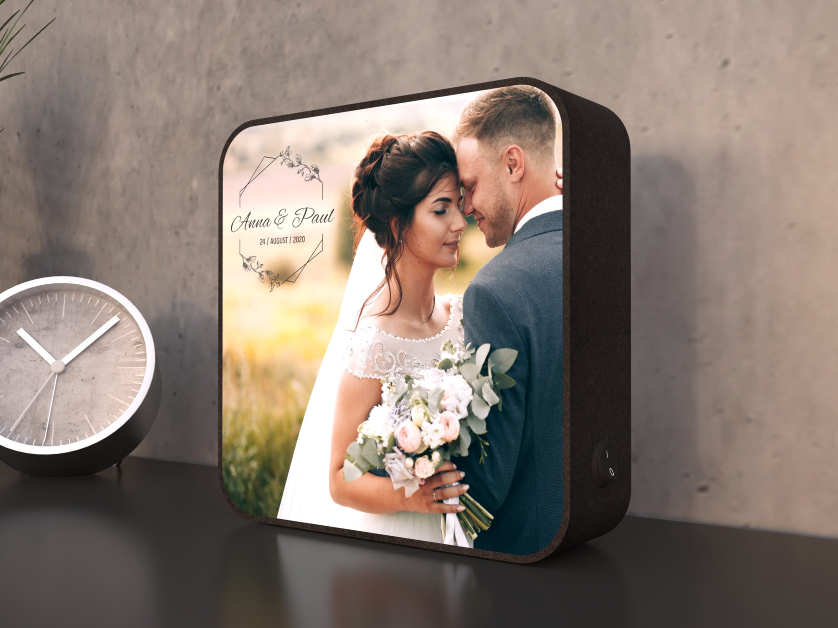 Custom Photo Gift-couples Gift-custom Night Light up Sign Shadow Box ...