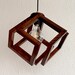 Dark Walnut Wood Pendant Lighting Chandelier Lighting-modern Chandelier ...