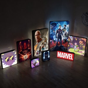 Movie Prints-horror Movie Posters Custom Night Light up Sign Movie ...