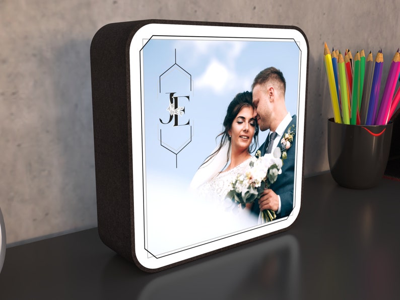 Custom Photo Gift-couples Gift-custom Night Light up Sign Shadow Box ...