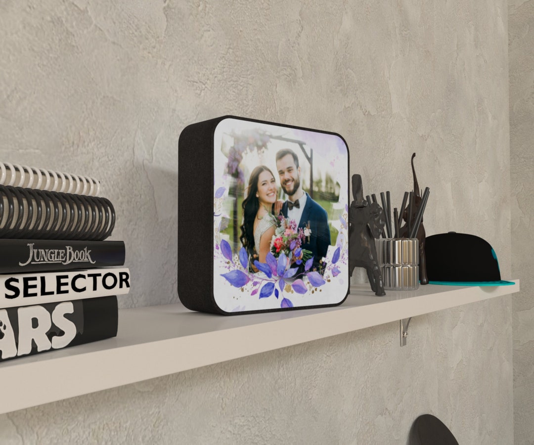 Wedding Frame Couples Gift-wedding Light-custom Night Light up Sign ...