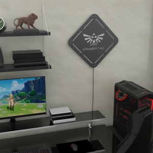 The Legend of Zelda Gift Game Room Sign Lighted Wall Art-playroom Wall ...