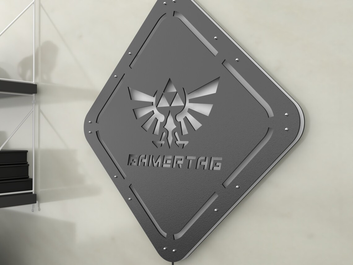 The Legend of Zelda Gift Game Room Sign Lighted Wall - Etsy