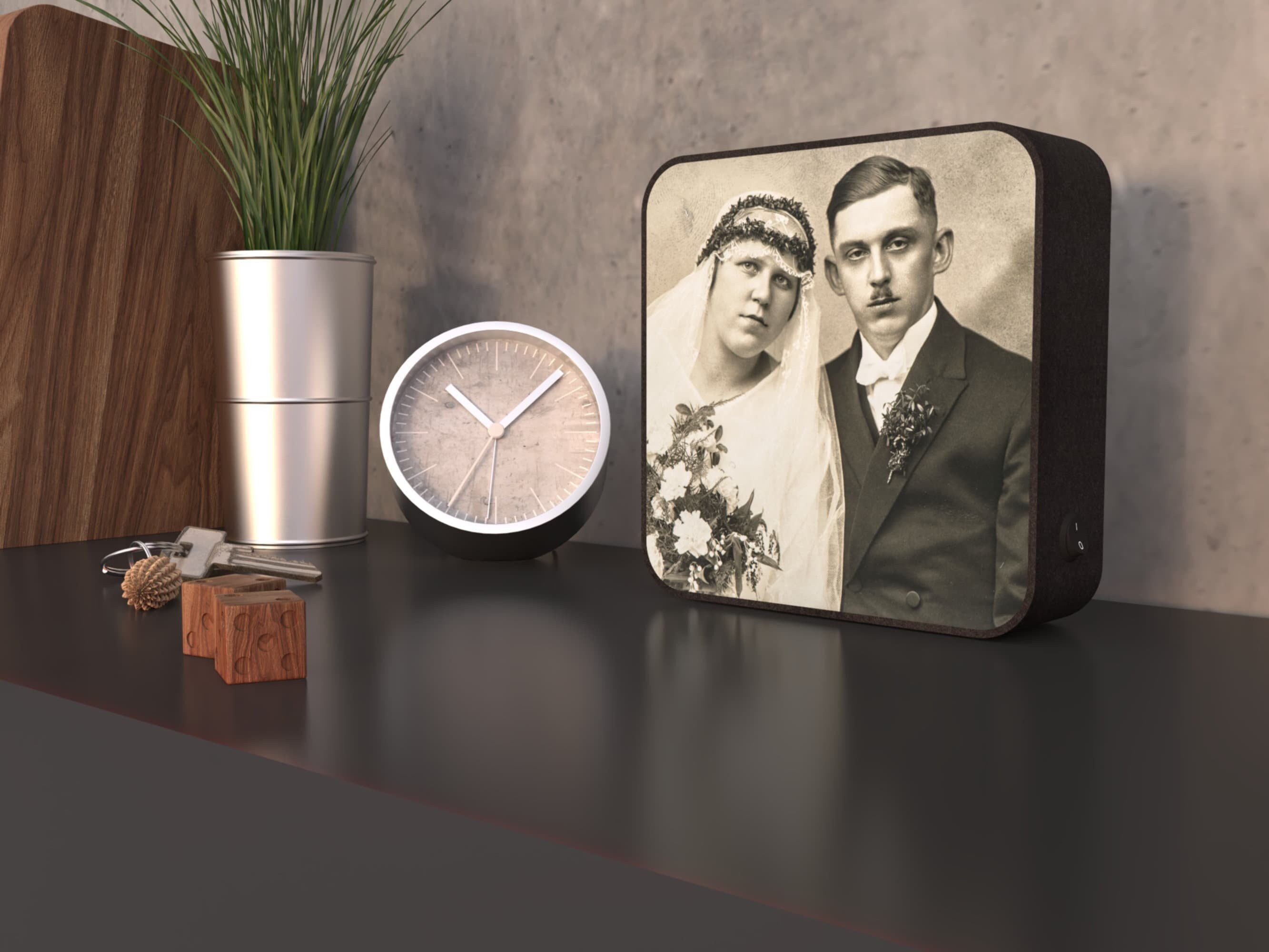 Custom Photo Gift-couples Gift-custom Night Light up Sign Shadow Box ...