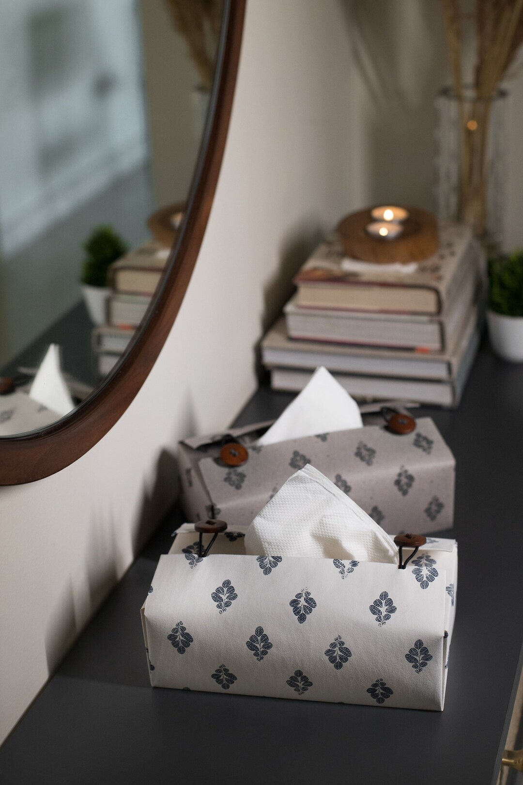 Vintage Tissue Box Cover - Etsy