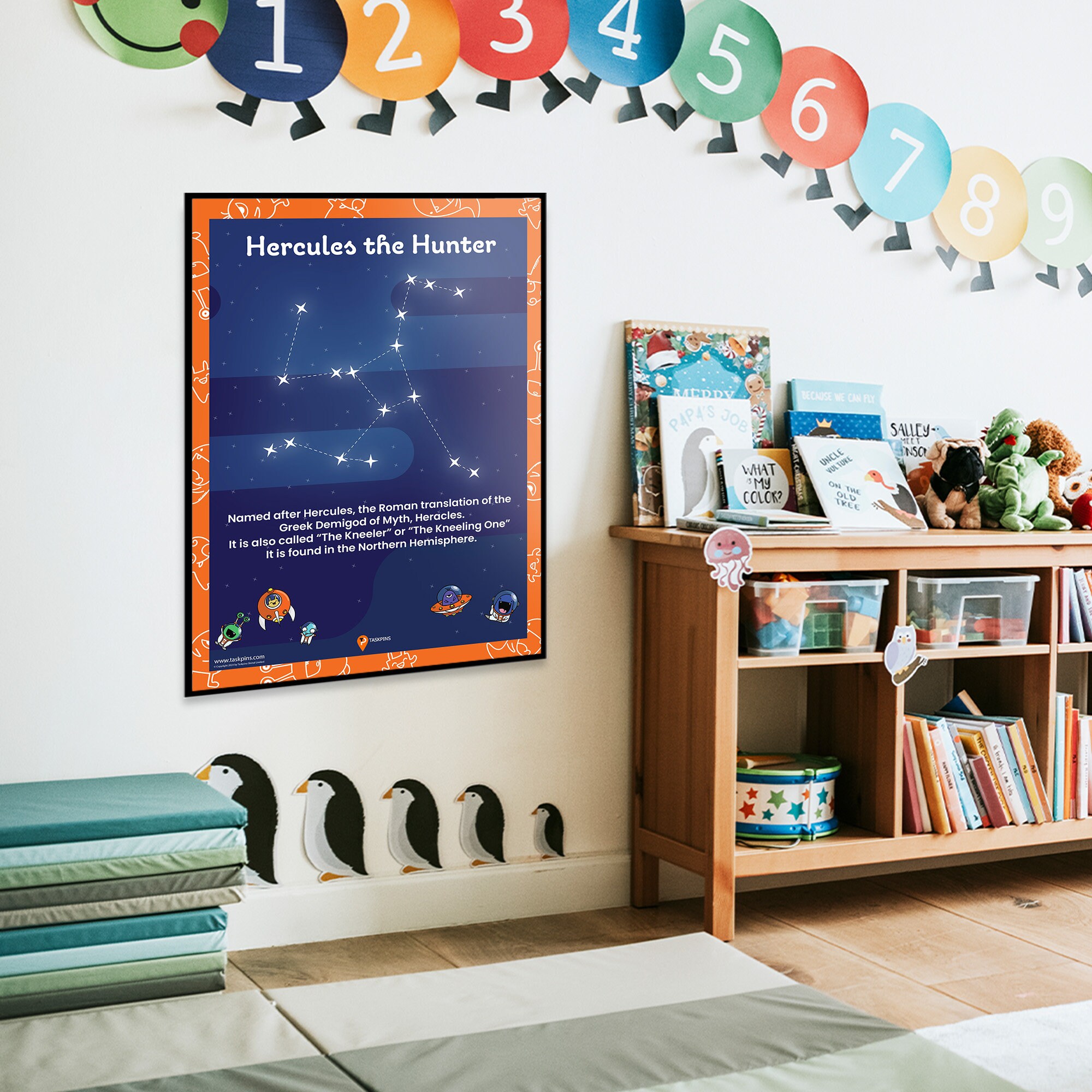 Hercules Printable Space Wall Star Bedroom Ideas Decoration Space Art ...