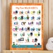 ABC Poster Alphabet Wall Art Printable Toddlers ABC Print Abc Job ...