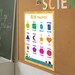 Shapes Simplified Chinese Poster Kids Learn Shapes Print Classroom ...